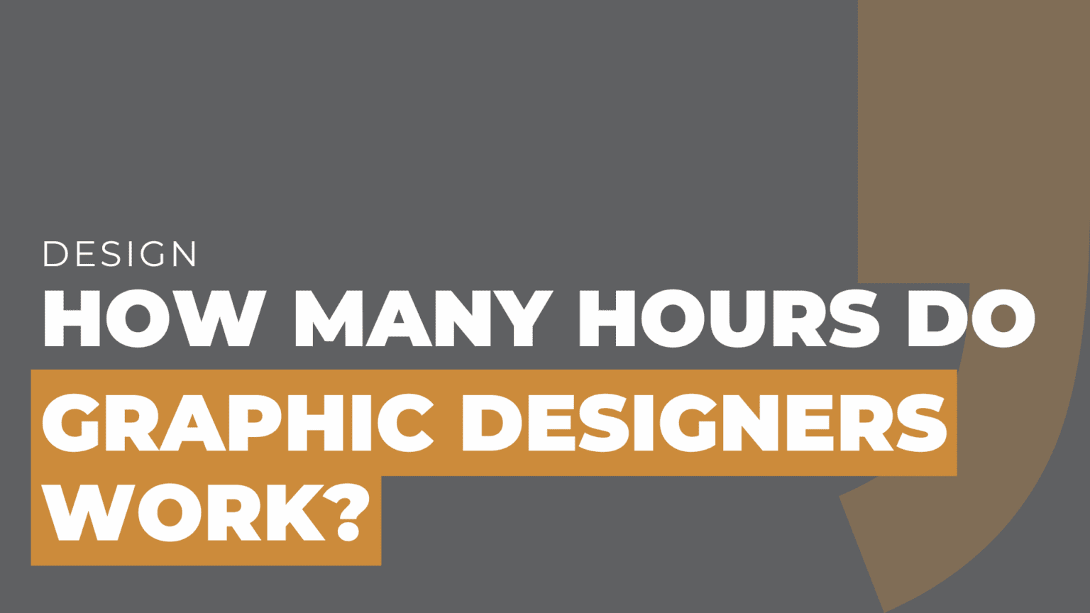 How Many Hours Do Graphic Designers Work? - MOCK, the agency