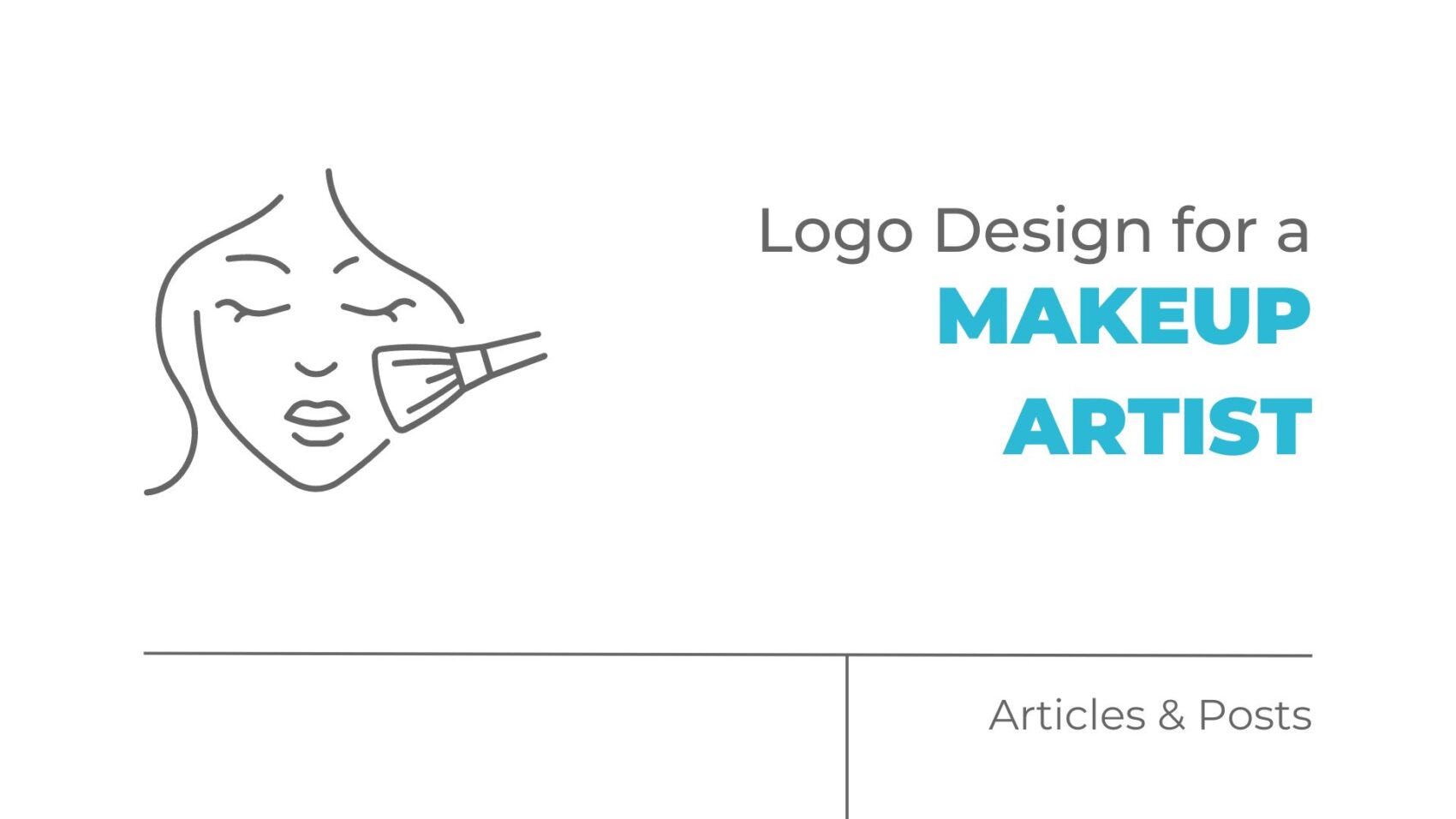 Logo Design for Makeup Artist - MOCK, the agency