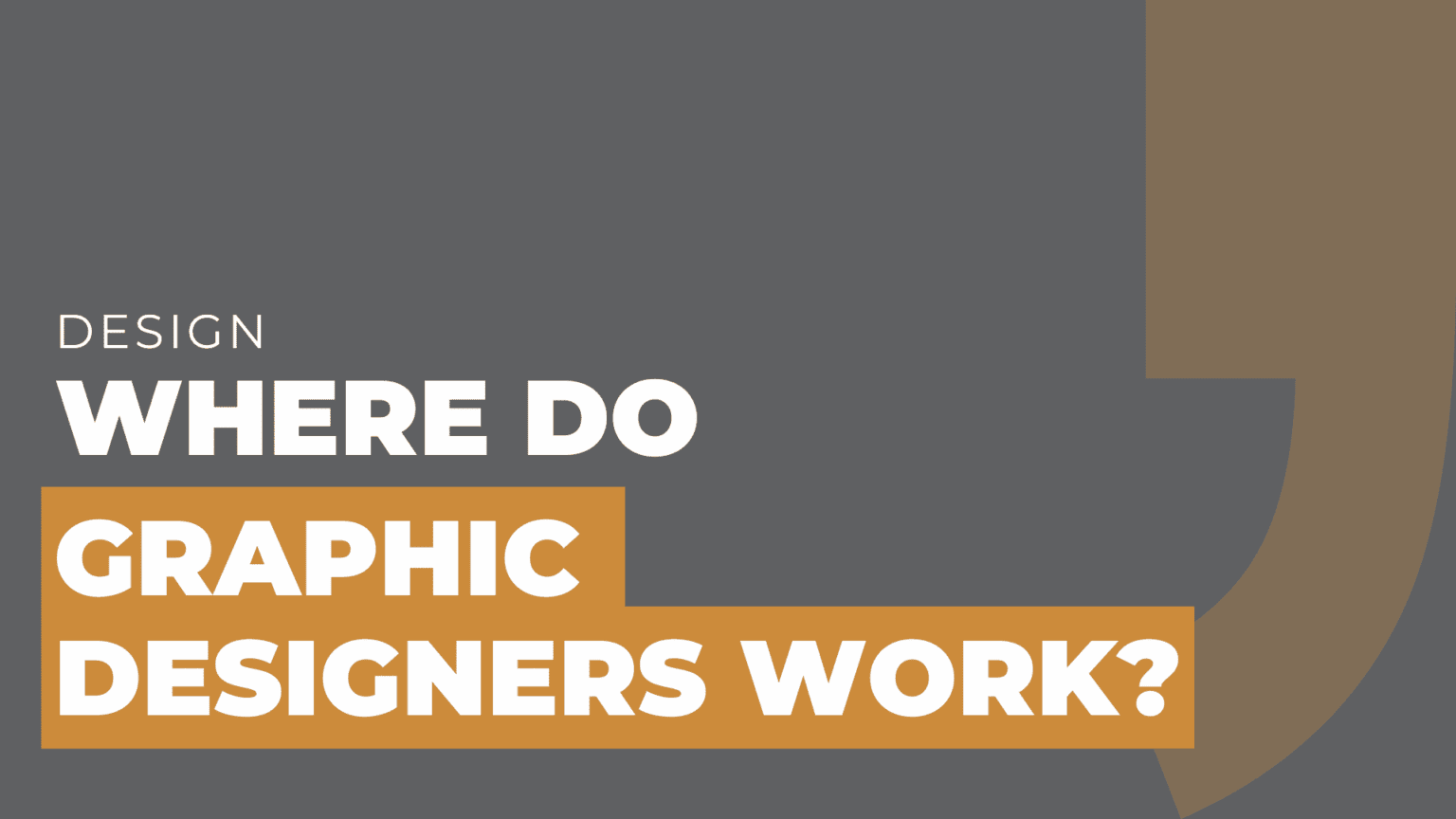 Where Do Graphic Designers Work? - MOCK, the agency