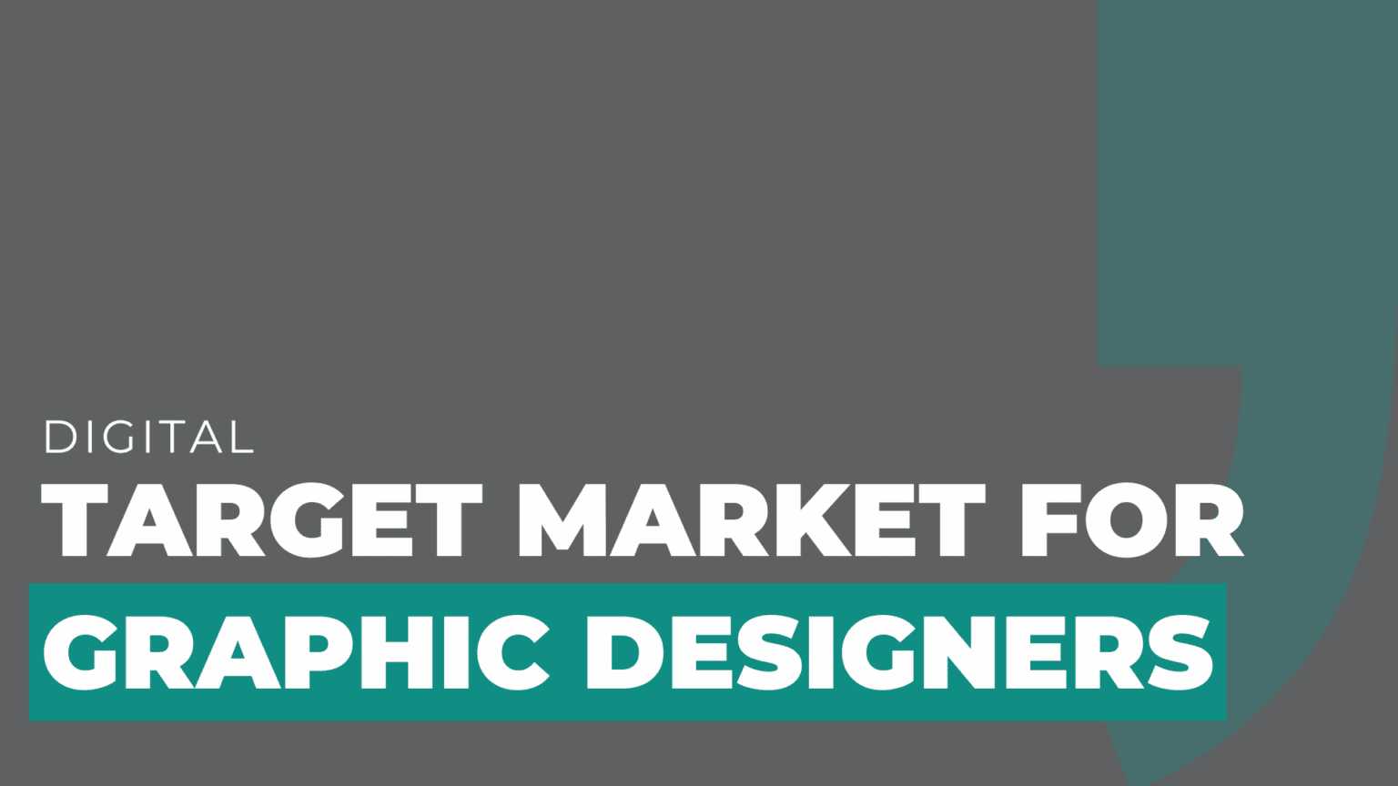 Target Market for Graphic Designers - MOCK, the agency